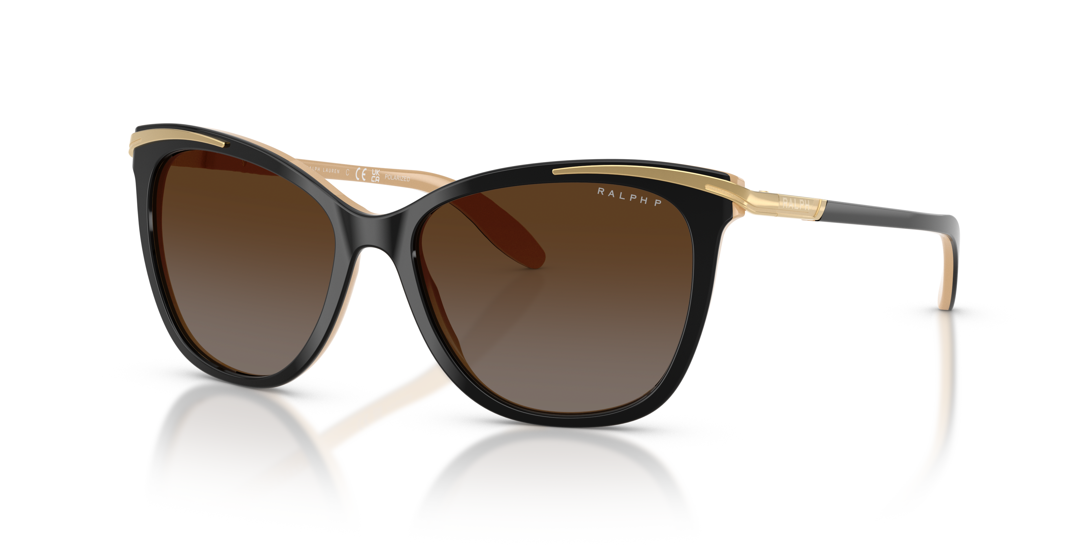 Ralph 8053672460209 Cat-Eye Schwarz Vollrand Sonnenbrillen | Brille24 DE