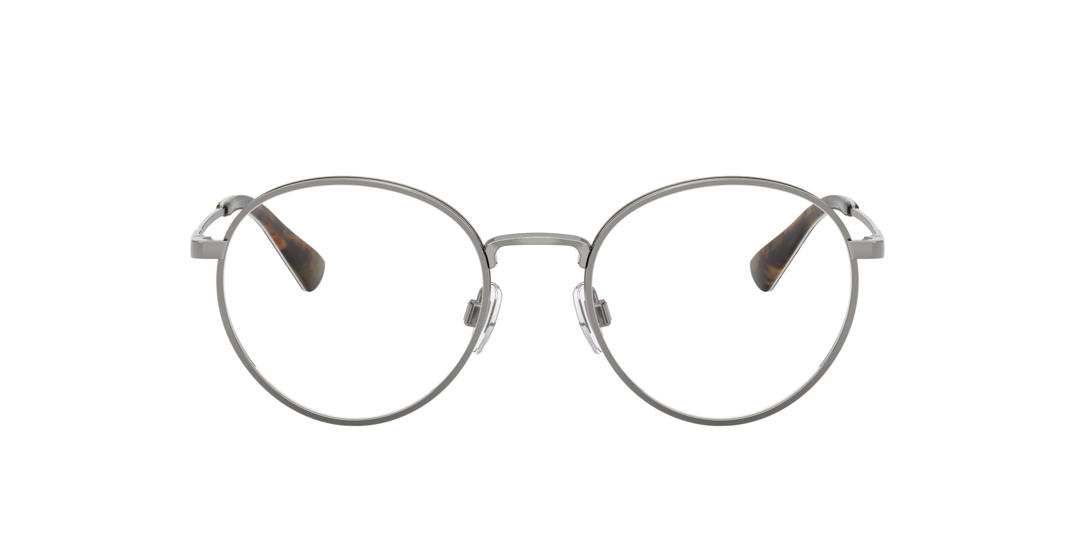Polo Ralph Lauren 8056262537848 Panto Shiny Gunmetal Volle rand Brillen ...